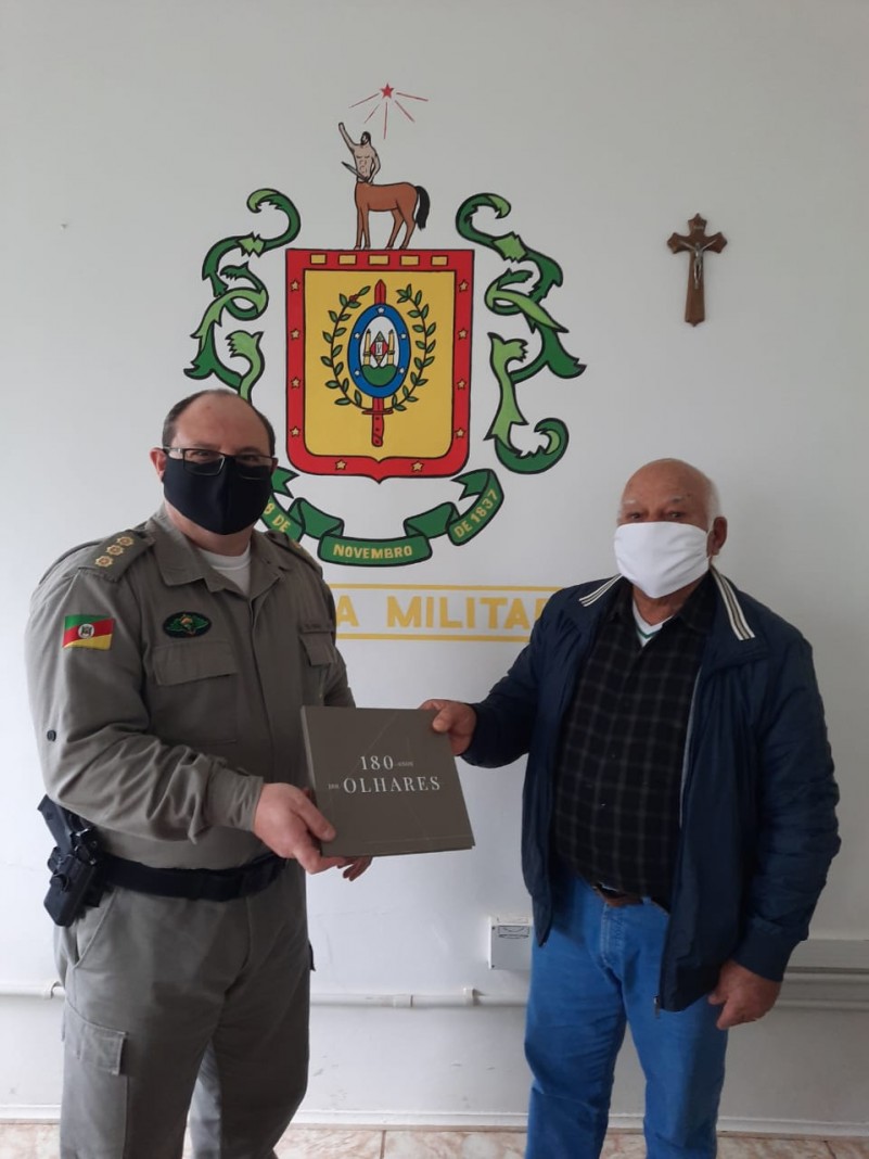 Tenente Reformado recebe Homenagem do Comando Regional - Brigada Militar